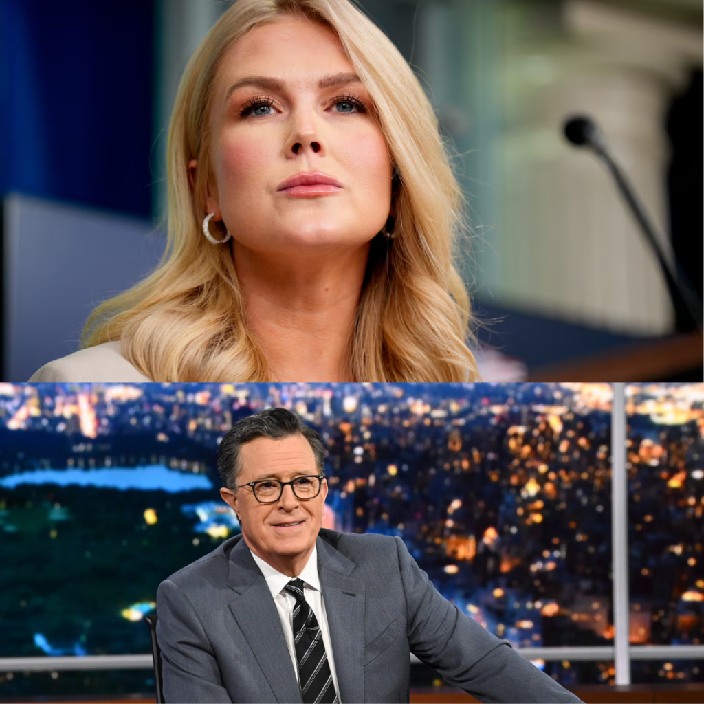 🔥 LIVE MELTDOWN: KAROLINE LEAVITT STORMS The Late Show—BUT STEPHEN COLBERT’S SAVAGE COMEBACK ...